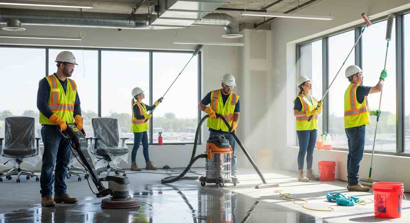 What Is Post-Construction Cleaning & Why It Matters