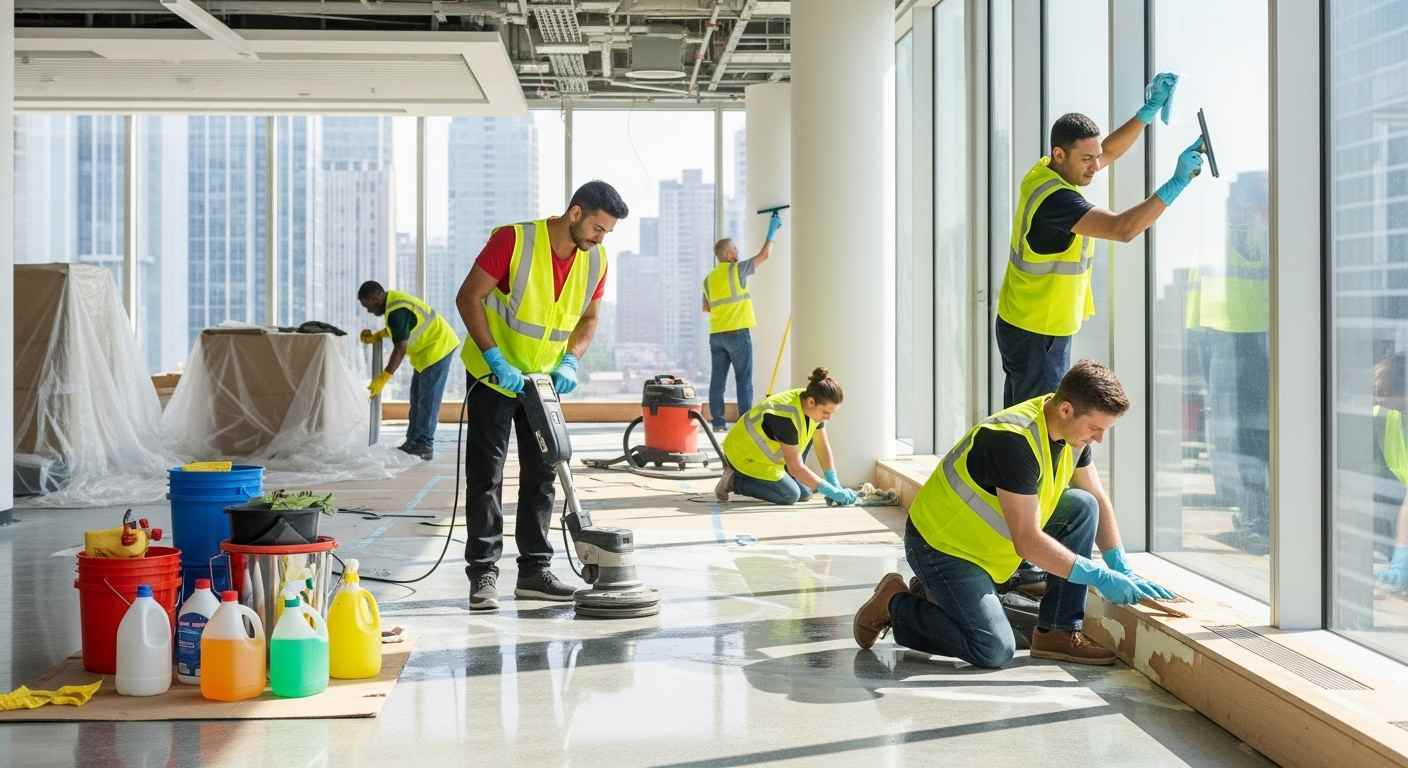 Post-Construction Cleaning Safety Tips | Act Before Hazards Hit